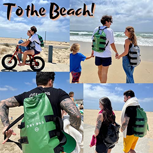Acrodo Floating Waterproof Dry Bag Backpack - Outdoor Rucksack for Tactical, Travel, Camping Gear & Hiking accessories