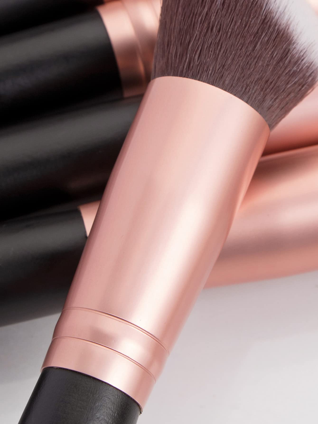 Akstore Makeup Brushes 16 Pcs Makeup Brush Set Travel makeup brush set (Rose Gold)