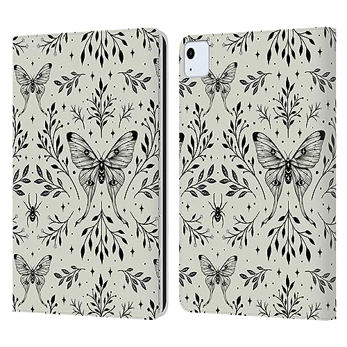 Head Case Designs Officially Licensed Episodic Drawing Mystical Butterfly Pattern Art Leather Book Wallet Case Cover Compatible with Apple iPad Air 2020/2022