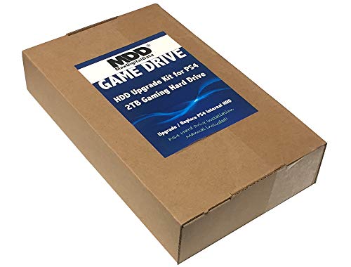MDD 2TB PS4 Hard Drive Upgrade Kit Bundle with Toshiba 2TB 5400RPM 16MB Cache SATA 6Gb/s 2.5in Internal Hard Drive (Works for PS4 Game Console)