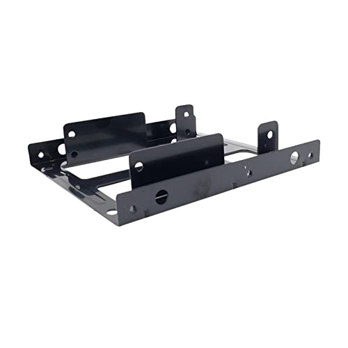 balikha Dual HDD SSD Mounting Bracket Accessories with Heat Dissipation Support Parts HDD Drive Bays Holder for State Drive