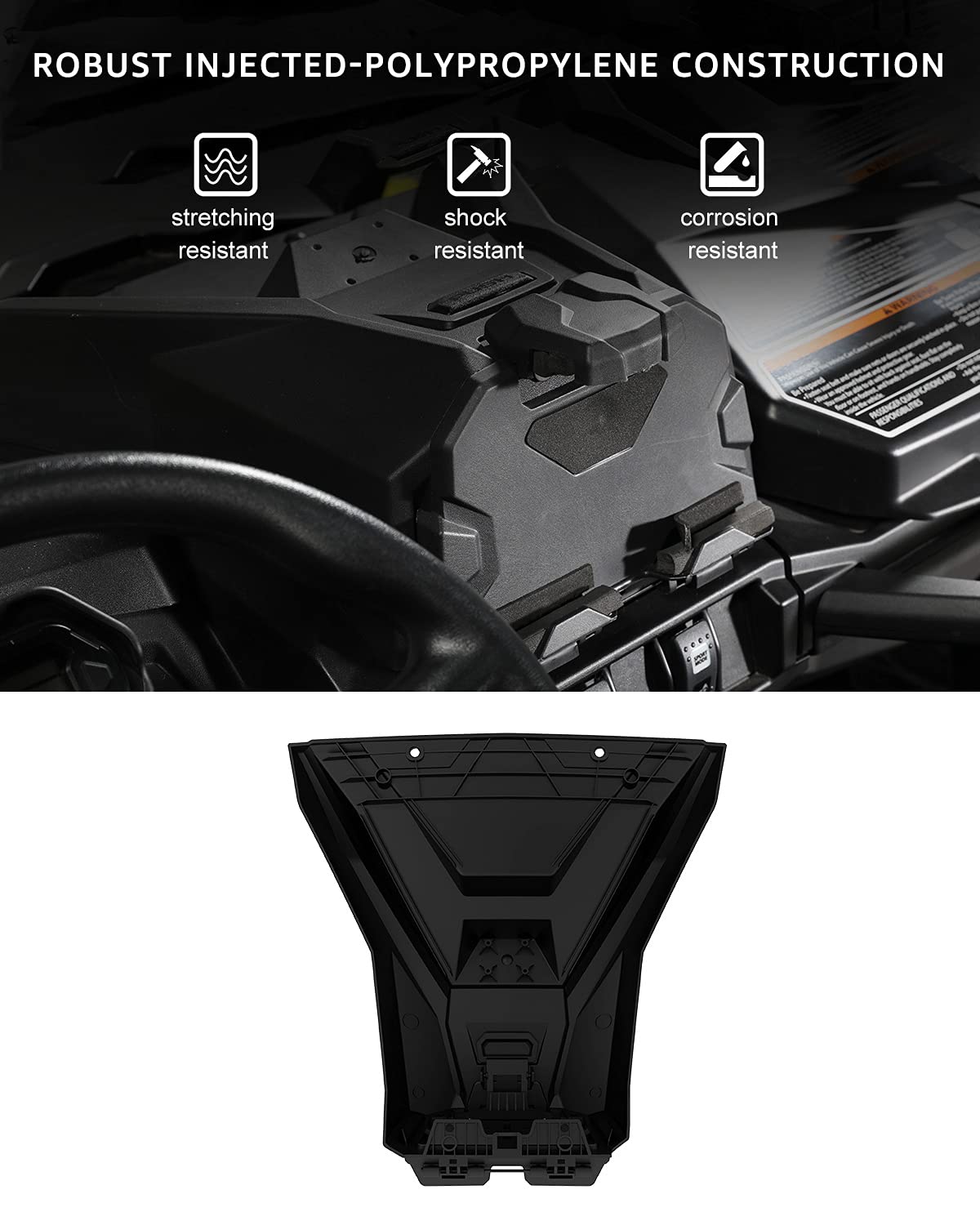 A & UTV PRO Trail Electronic Tablet Device Holder, GPS Tablet and Phone Holder Mount Storage Box for Can am Commander/Commander MAX/Maverick Sport/Trail/Sport MAX,Replace OEM #715005212