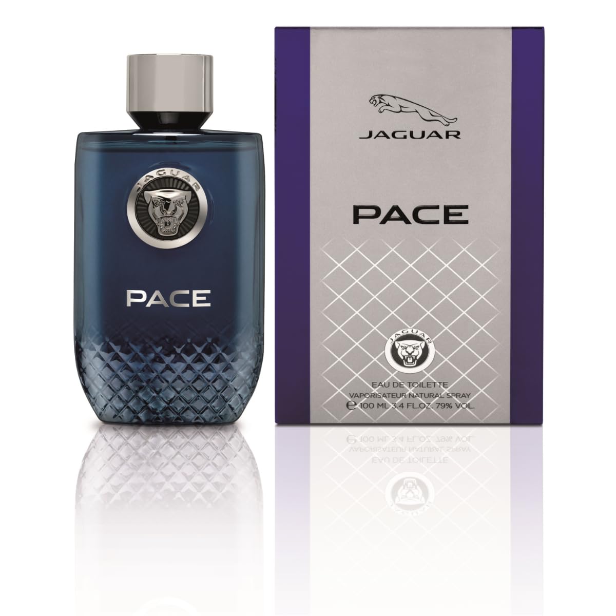 Jaguar Pace Eau de Toilette Spray for Men, 3.4 Ounce