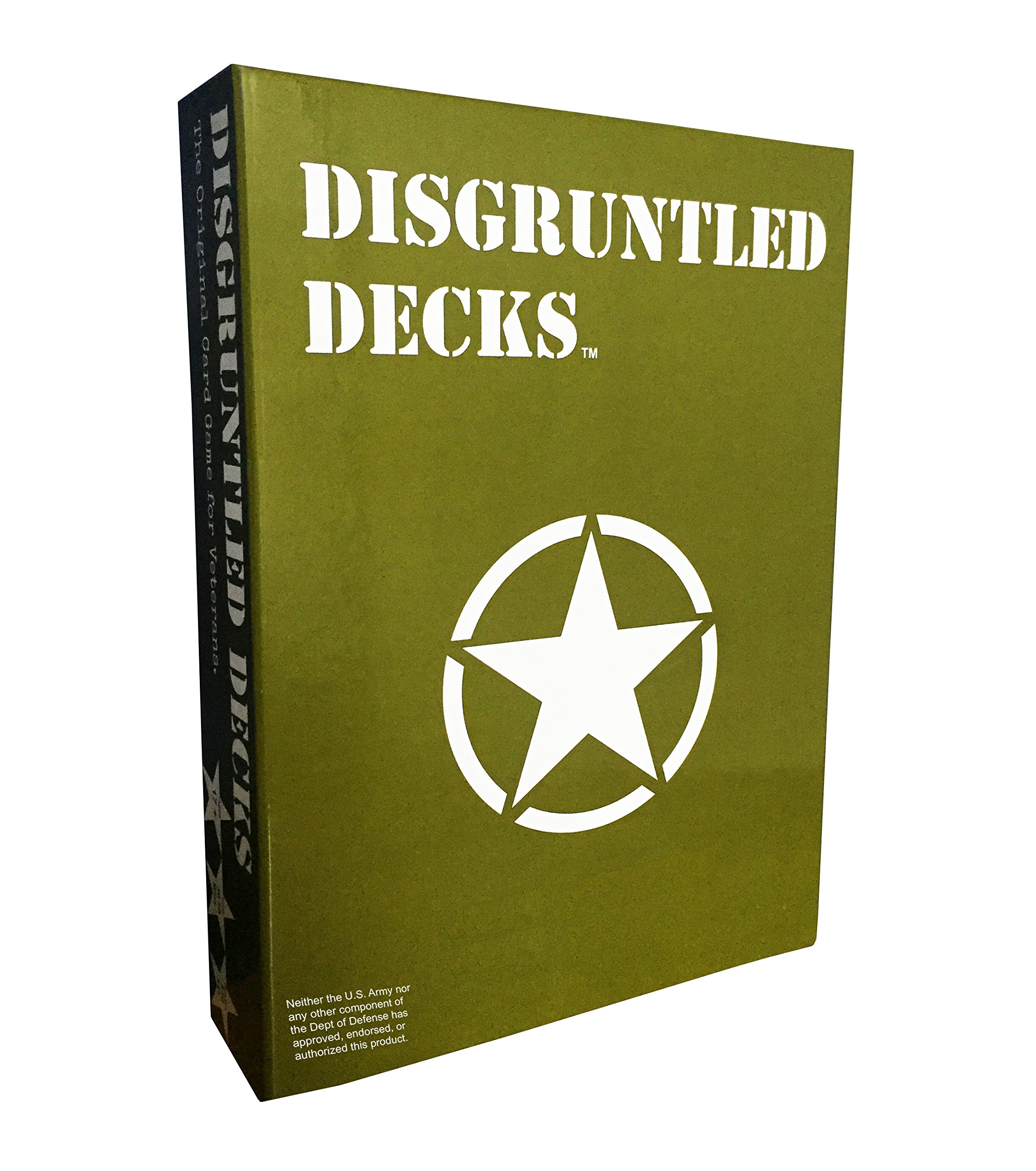 Disgruntled Decks - The Original Military Party Card Game for Veterans - Army-Themed Deck