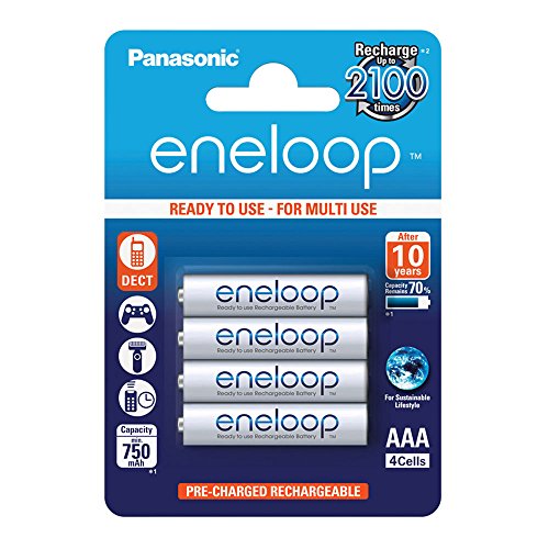 Panasonic Eneloop 1x4 Micro AAA 750 mAh