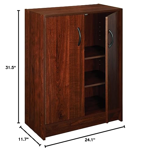 ClosetMaid, Dark Cherry 1307 Stackable 2-Door Organizer