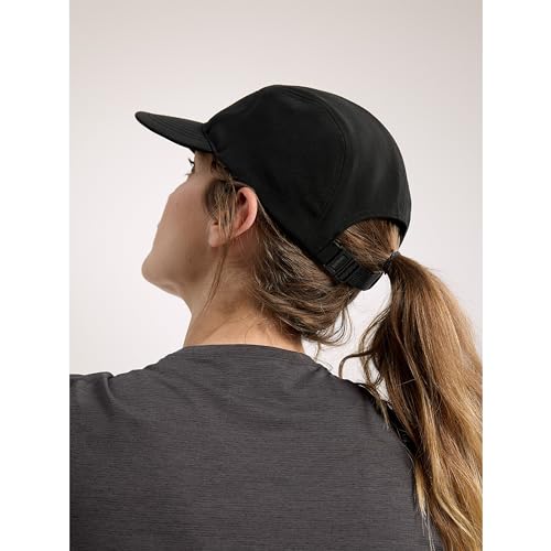 Arc'teryx Calidum 5 Panel Cap | High-Performance Five-Panel Hat | Black, One Size