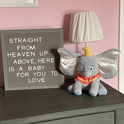 Disney Baby Dumbo Animated Plush Elephant with Flapping Ears, Music and Lights