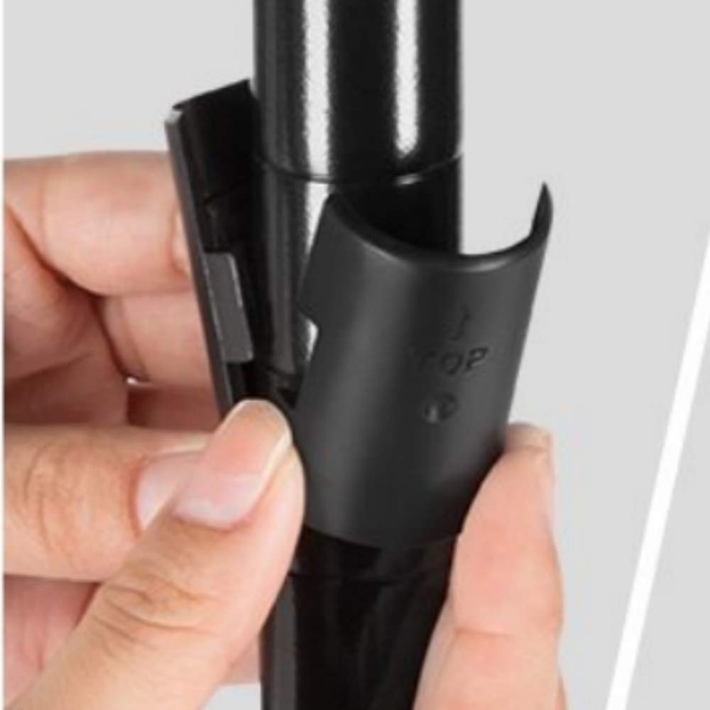 Vasitelan 4 Tier Adjustable Storage Shelf Metal Storage Rack Wire Shelving Unit 335Lbs Capacity 19.69" L x 11.8" W x 31.5" H for Laundry Bathroom Kitchen Black