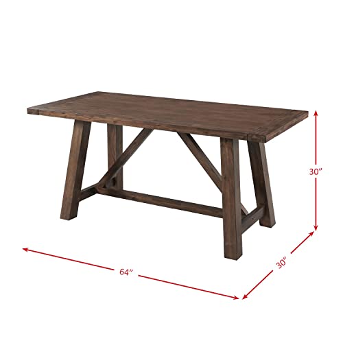 Picket House Furnishings Regan 6PC Dining Set-Table, 4 Side Chairs & Bench