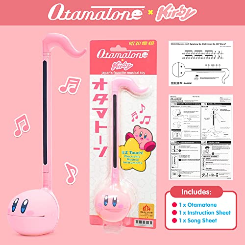 Otamatone [Kirby - English Version Pink Hero Video Game Character Japanese Electronic Musical Instrument Portable Synthesizer from Japan