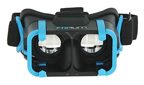 Fibrum Portable Virtual Reality Kit with Unlimited Fibrum App Downloads - 4"-6" Screen Smartphones