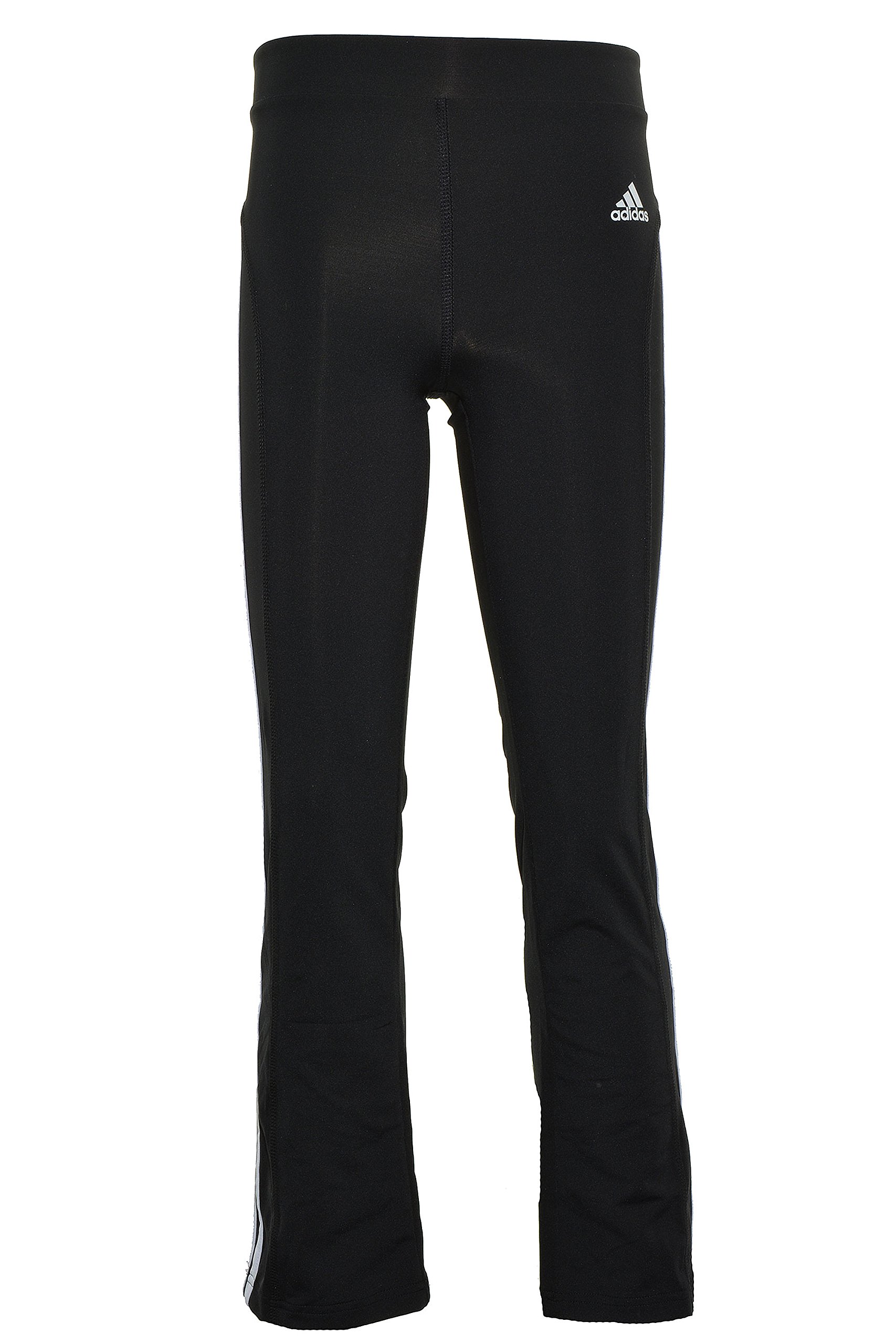 Adidas Girls 7-16 ClimaLite Yoga Pants Black Small (7/8)