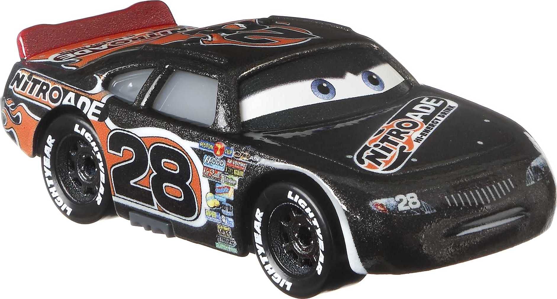 Disney Car Toys Aiken Axler (Black) Disney Car Toys Die-Cast Alan Aiken Axler Multi