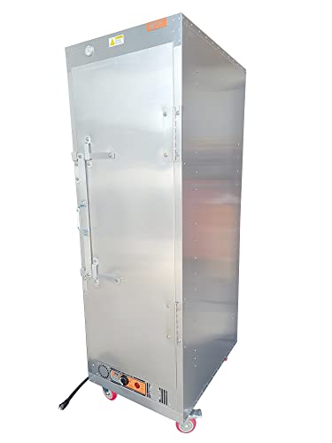 HeatMax 6 Foot Food Warmer Holding Cabinet for 16 Full Size Sheet Pans, for Churches, Schools, Catering, Can Be Used as a Basic Proofer, Made in USA with Service and Support