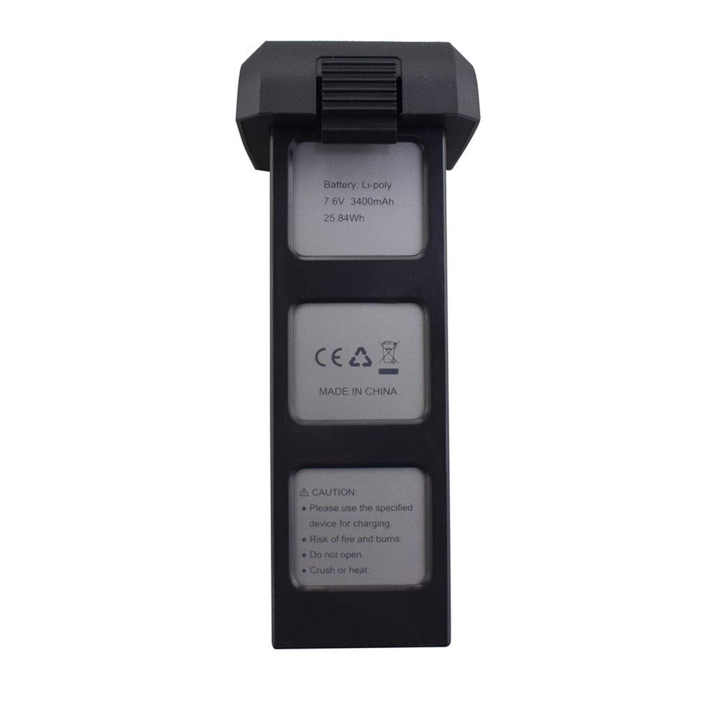Fytoo 7.6V 3400mah Lithium Battery for MJX Bugs 4W B4W D88 EX3 HS550 Folding brushless Quadcopter Spare Parts Remote Control Drone Lithium Battery (2PCS)
