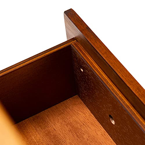Safavieh Home Collection Marquise Brown 3-Drawer Storage Living Room Bedroom Chest CHS5002A