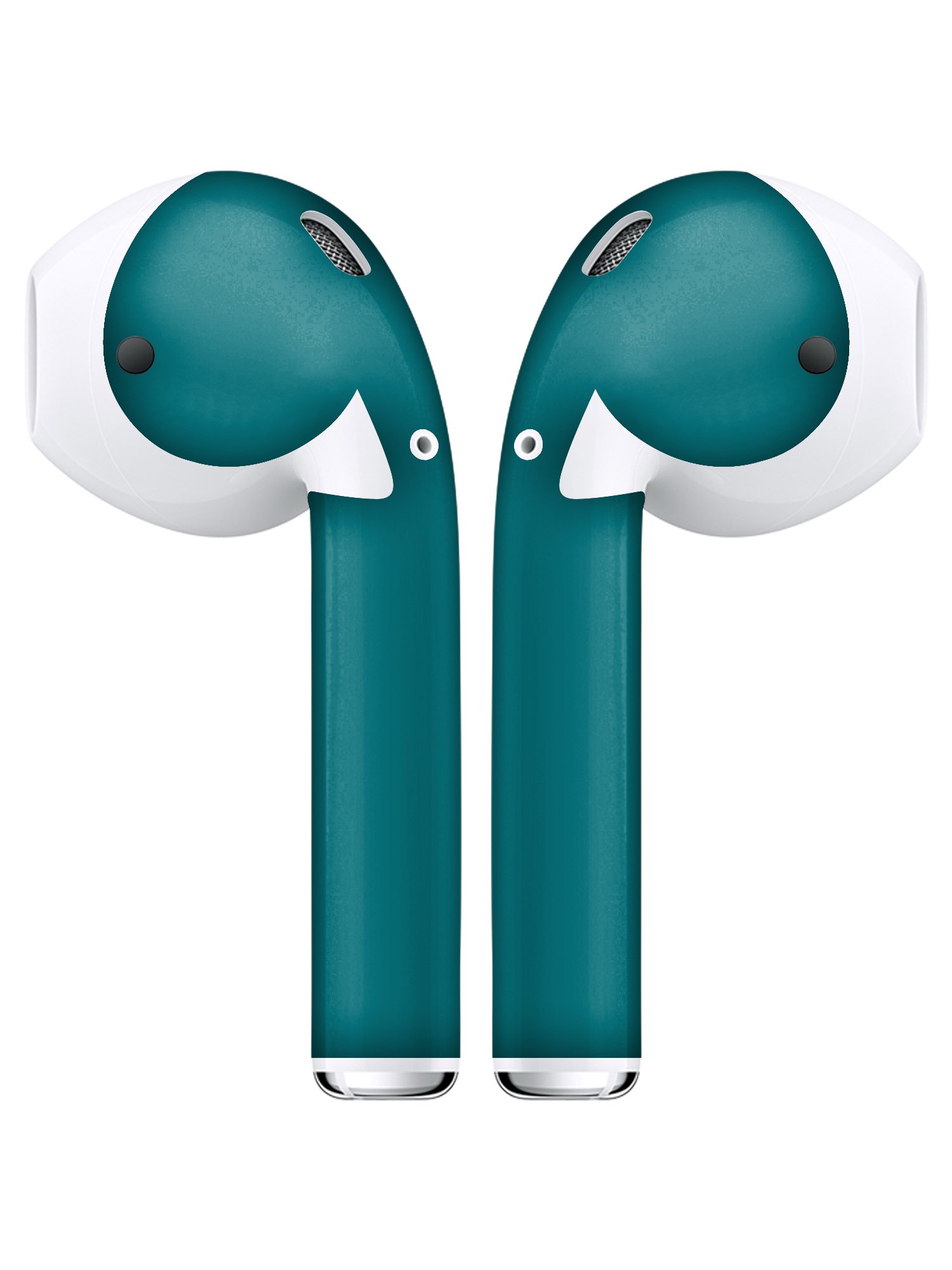 AirPod Skins Stylish and Protective Wraps - Covers for Your Apple AirPods - Total (Turquoise)
