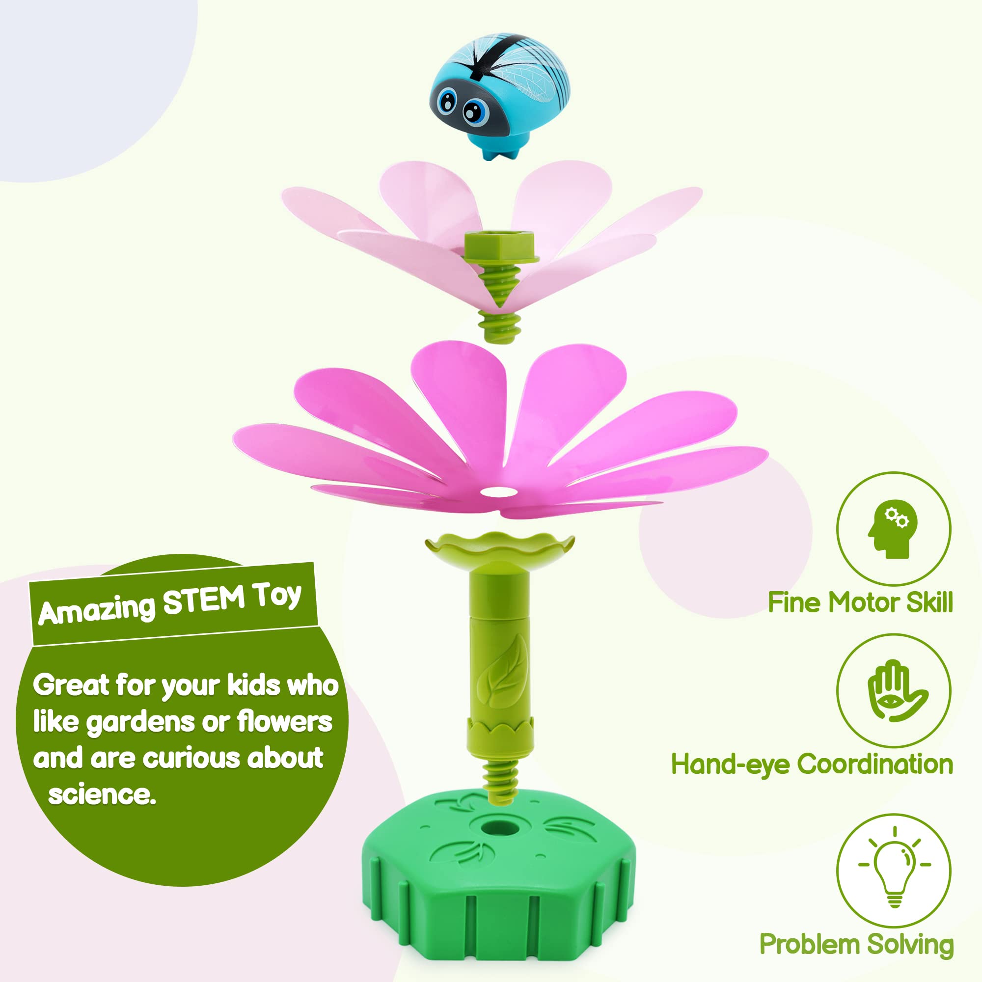 LiKee Building Flower Garden Toys