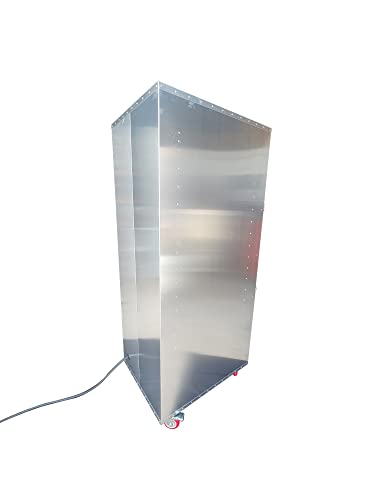 HeatMax 6 Foot Food Warmer Holding Cabinet for 16 Full Size Sheet Pans, for Churches, Schools, Catering, Can Be Used as a Basic Proofer, Made in USA with Service and Support