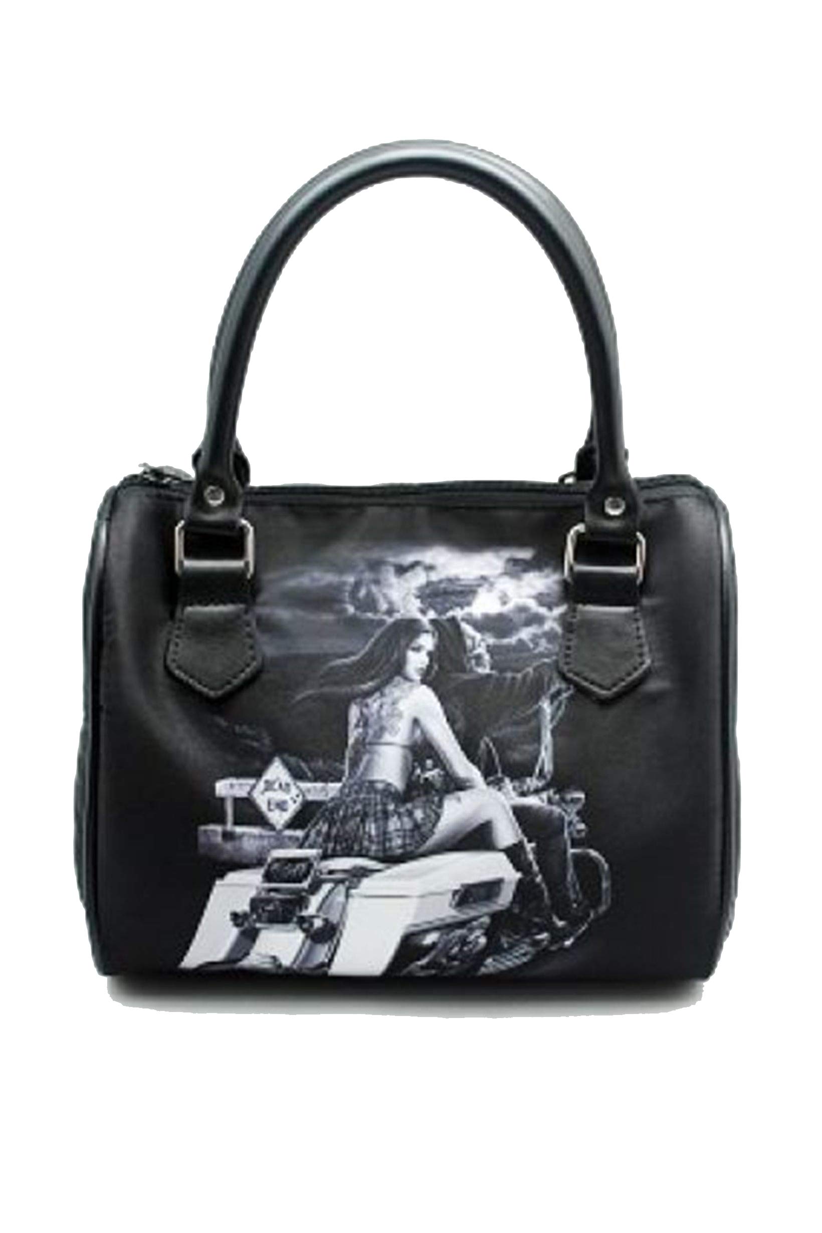 DGA Angels Day of the Dead Ride or Die Motorcycle Dead End/Lovers Handbag/Purse