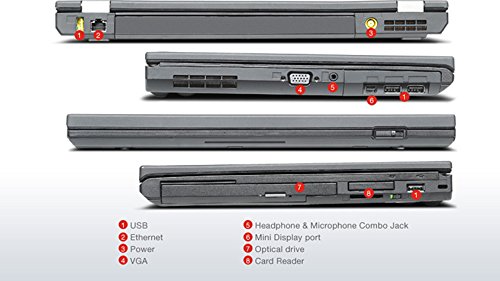 Lenovo ThinkPad T430 Business Laptop - Windows 10 Pro - Intel i7-3520M, 256GB SSD, 16GB RAM, 14.0" WXGA (1366x768) Anti-Glare Display, ThinkLight Keyboard Light, DVD/CD-RW, Fingerprint Reader