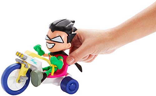 DC Comics Teen Titans GO! to The Movies Robin & Time Cycle Figure & Vehicle