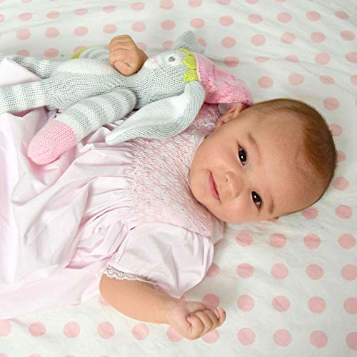 Petit Ami Baby Girls' Fully Smocked Dress with Lace Trim, 9 Months, Pink