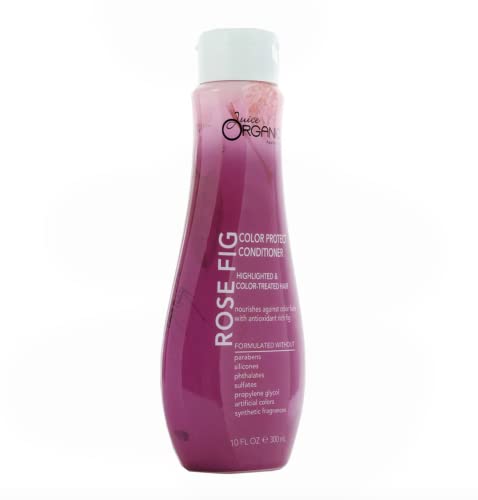Juice Beauty Rose Fig Color Protect Conditioner - 300 mL - Boosts Shine + Enhances Volume - For Highlighted + Color-Treated Hair - Vegan, Cruelty Free