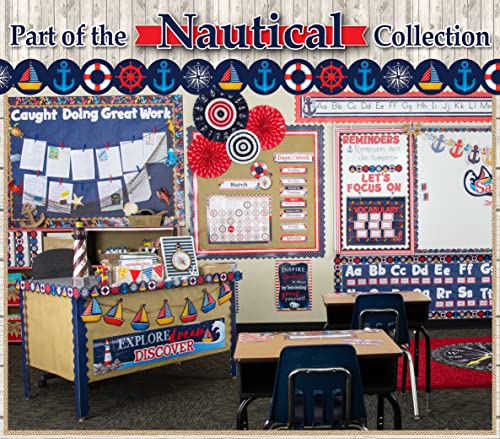 Teacher Created Resources (8895) Nautical Sea Life Accents