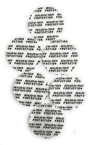 Rewarding Essentials 28mm Pressure Sensitive PS Foam Cap Liners Tamper Seal Cap Liner Sealed for your Protection (25)