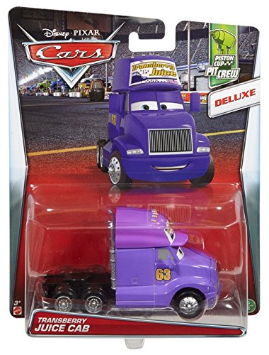 Disney Pixar Cars Transberry Juice Cab Deluxe Die-Cast Vehicle
