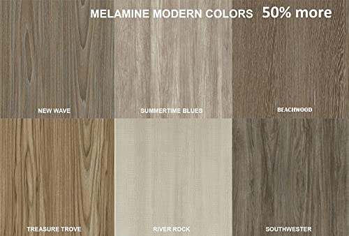 Samples of Melmine Shelves Colors TFKUSA made, Choose singles or Book.