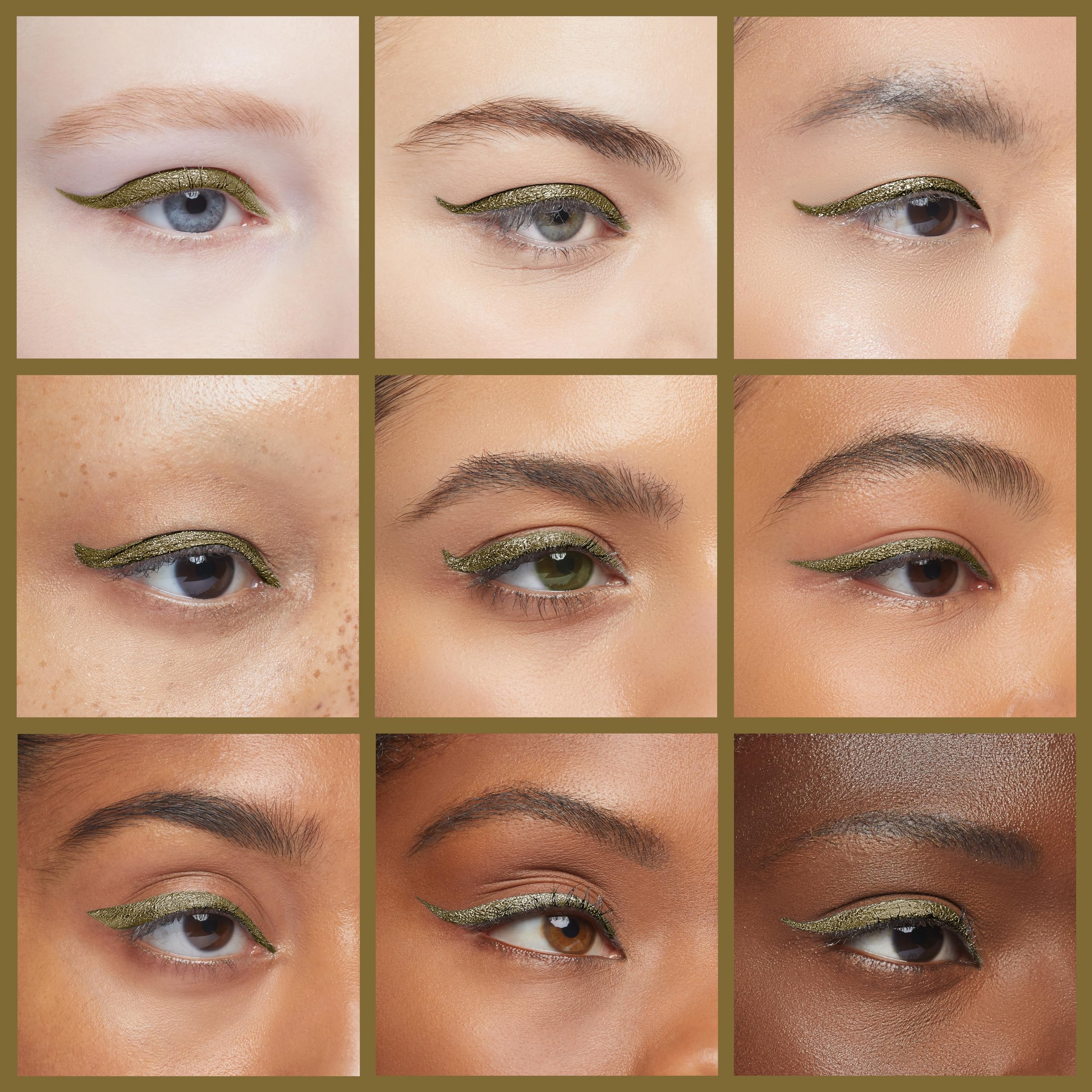 Julep When Pencil Met Gel Sharpenable Multi-Use Longwear Eyeliner Pencil - Golden Olive Shimmer - Transfer-Proof - High Performance Liner