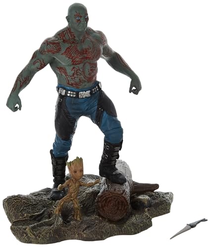 Diamond Select Toys Marvel Gallery Guardians of The Galaxy Vol. 2 Drax & Groot PVC Figure