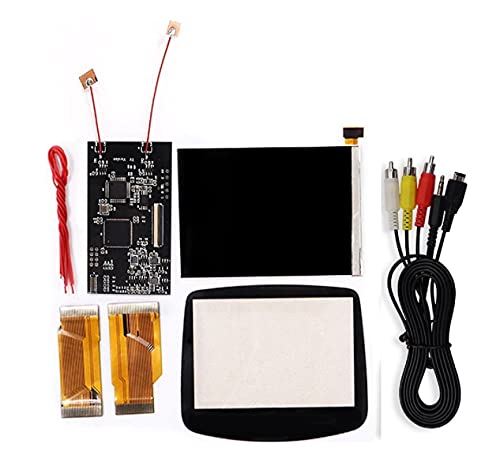 Game Boy 432430 TV Output, Backlight IPS LCD + TV Output Kit, GAMEBOY TV Output, Monitor Output, Play on Large Screen, Japanese Installation Manual (English Language Not Guaranteed)