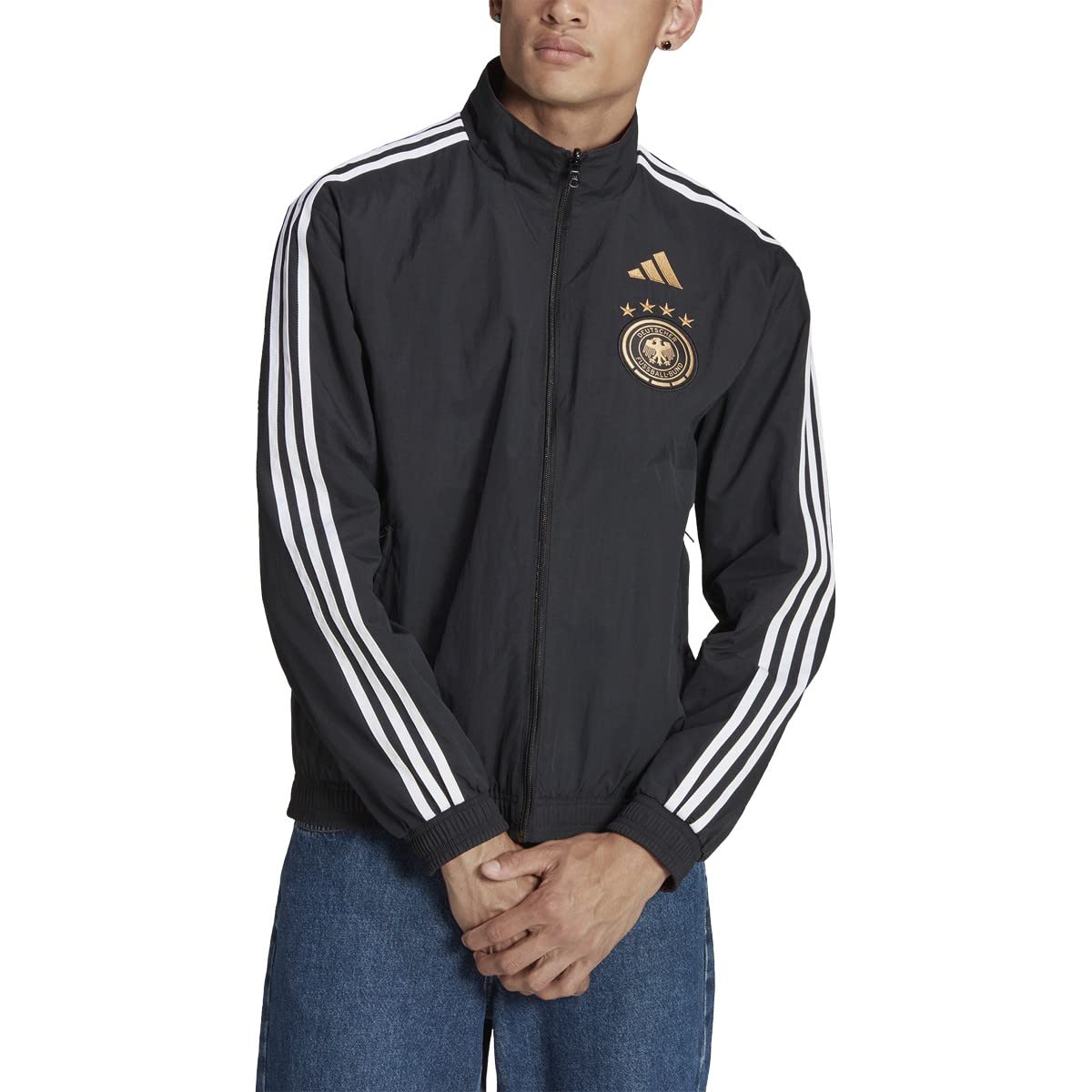adidas Germany Men's World Cup 2022 Anthem Jacket (as1, alpha, x_l, regular, regular, X Large)