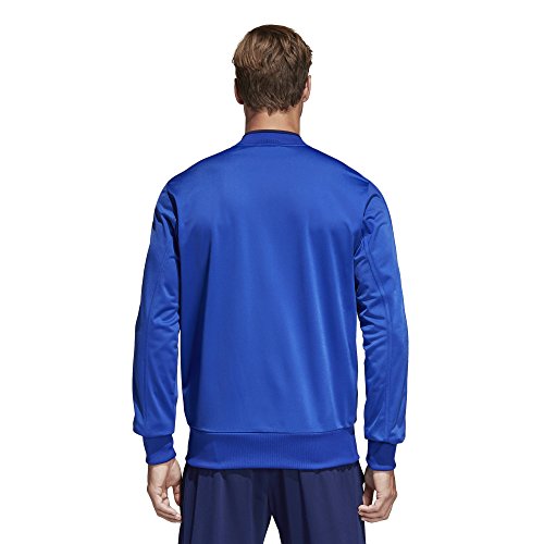 adidas Men's Condivo 18 Polyester Jacket Bold Blue/Dark Blue/White Large