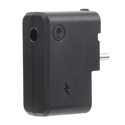 Action Camera Charging 3.5MM Audio Adapter External Stereo Sound Adapter Microphone Adapter