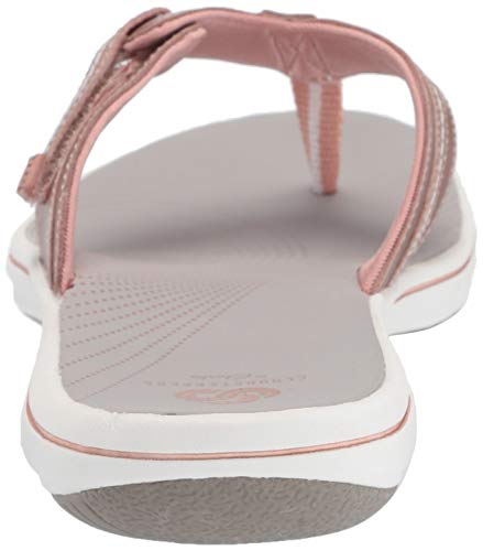 Clarks Women's Brinkley Jazz Flip-Flop rose gold 070 M US