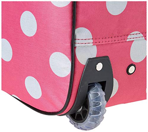 Rockland Rolling Duffel Bag, Pink, 22-Inch