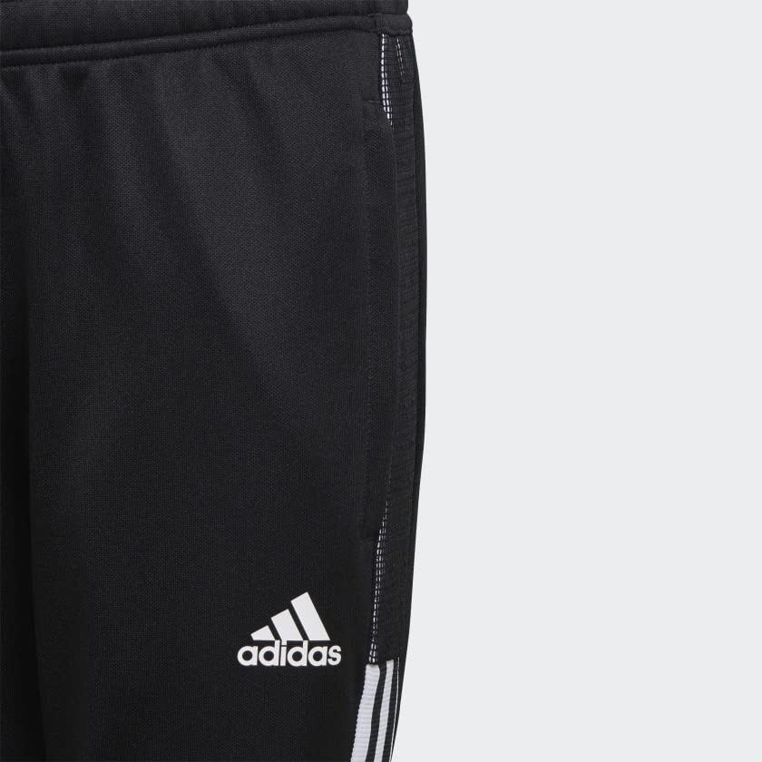 adidas girls Tiro Track Pants GCU Black/White X-Small