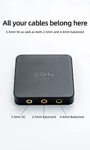 HiBy FD3 High Resolution Headphone Amp USB DAC Type-C Nearly Zero Noise Floor 3.5mm SE+2.5mm+4.4mm Balanced Headphone outputs