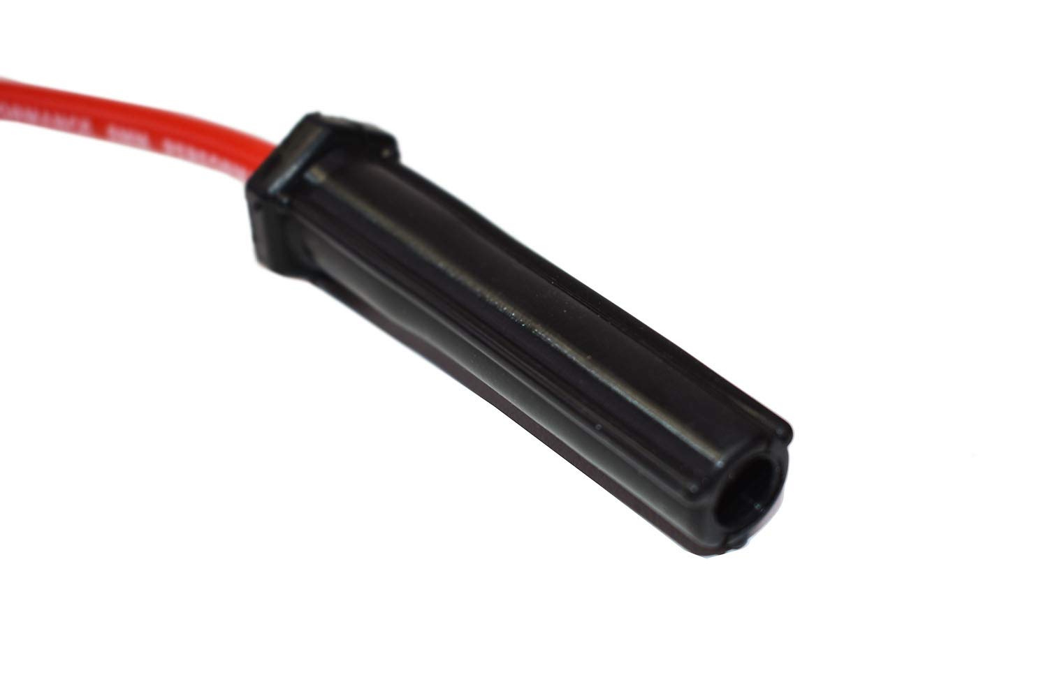 A-Team Performance - Set of 6 Cylinder 8.0mm Red Silicone Durable Two-Layered Silicone Coating Spark Plug Wires 4.3 Vortec - Compatible with GMC Chevy 230, 250, 292, 350