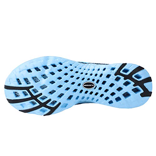 ALEADER Women's Quick Drying Aqua Water Shoes Blue 9 D(M) US