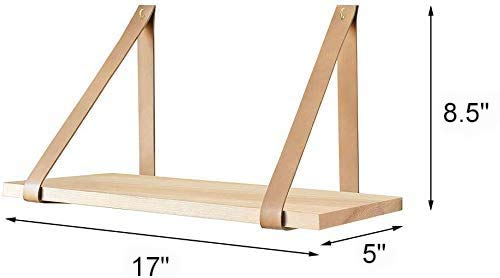 Mkono 2pcs Hanging Shelf and 1pc Diaper Organizer Caddy Boho Decor Storage for Nursery, Bedroom, Gift