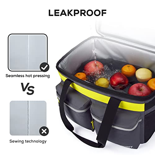 TOURIT Cooler Bag 46-Can Insulated Soft Cooler Large Cooler Collapsible 32L Portable Cooler for Camping, Beach, Work, Trip