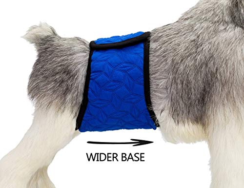 Mkono Male Dog Belly Band Wraps Washable Dog Diapers Male for Small and Medium Dogs(3 Pack)