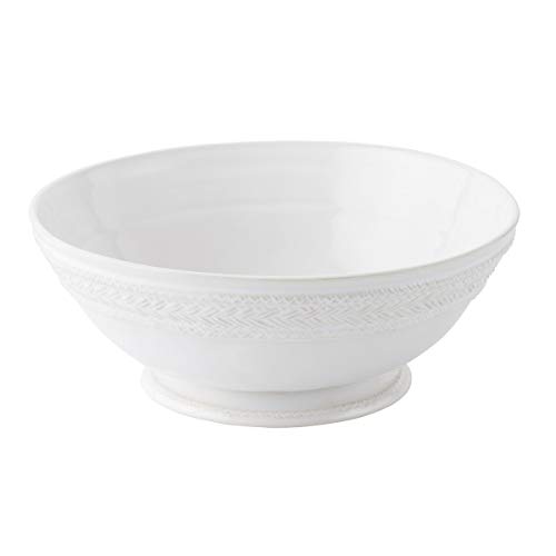 Juliska Le Panier Whitewash Footed Fruit Bowl