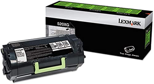 Lexmark 52d0x0g Return Program Extra High-Yield Toner, 45,000 Page-Yield, Black